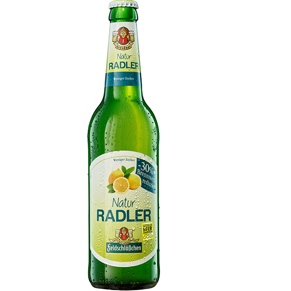 Feldschlößchen Natur - Radler mit weniger Zucker 0.5l – Wunschfresser ...